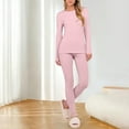 Avrnliq Thermal Underwear for Women Long Johns Set Base Layer Women ...
