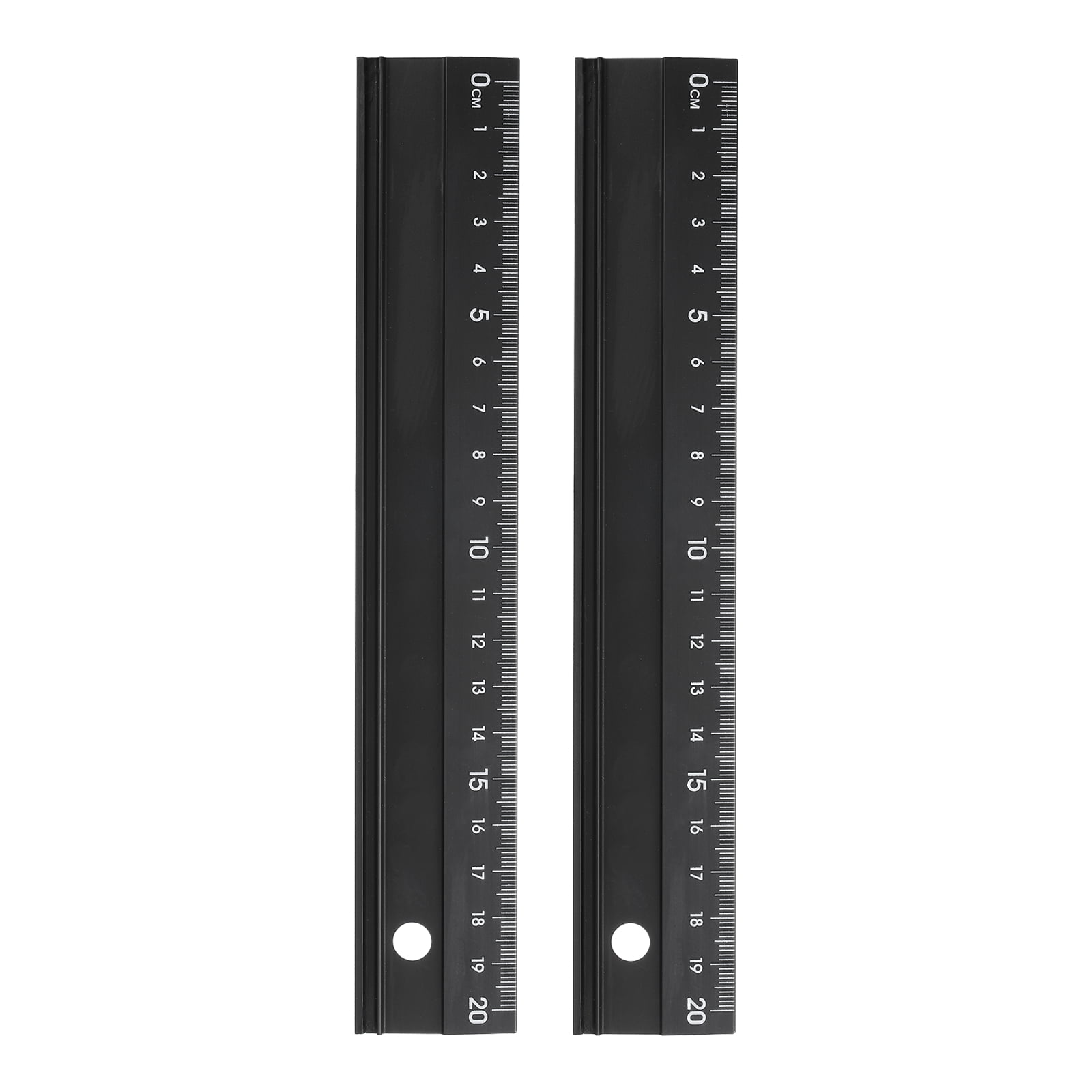 Click here for 2pcs Uxcell Cutting Ruler 20cm Metric Aluminum All... prices