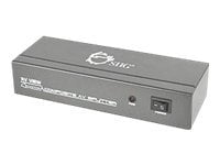 SIIG 1x4 Composite Video & Audio Splitter - Video/audio splitter - 4 x ...