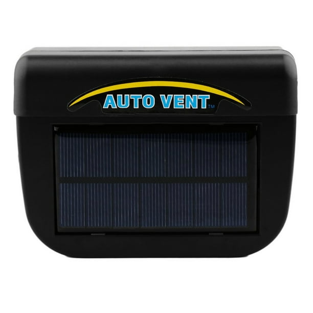 Solar Powered Car Window Windshield Air Fan, iPstyle Car Ventilation ...