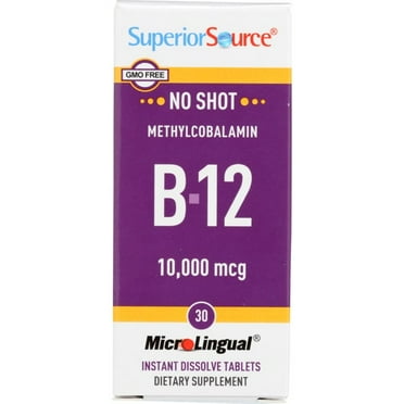 Essential Source B12 Strips 1000 mcg, 30 Ct - Walmart.com