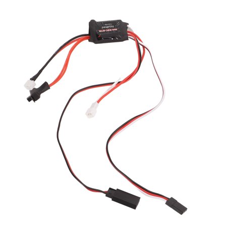ANGGREK Brushed ESC Two Way RC 30A Brushed ESC With White PH 2 Pin Plug ...
