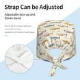 Cauagu Striped Vintage Planes Pattern 1 Pcs Working Caps,Adjustable ...
