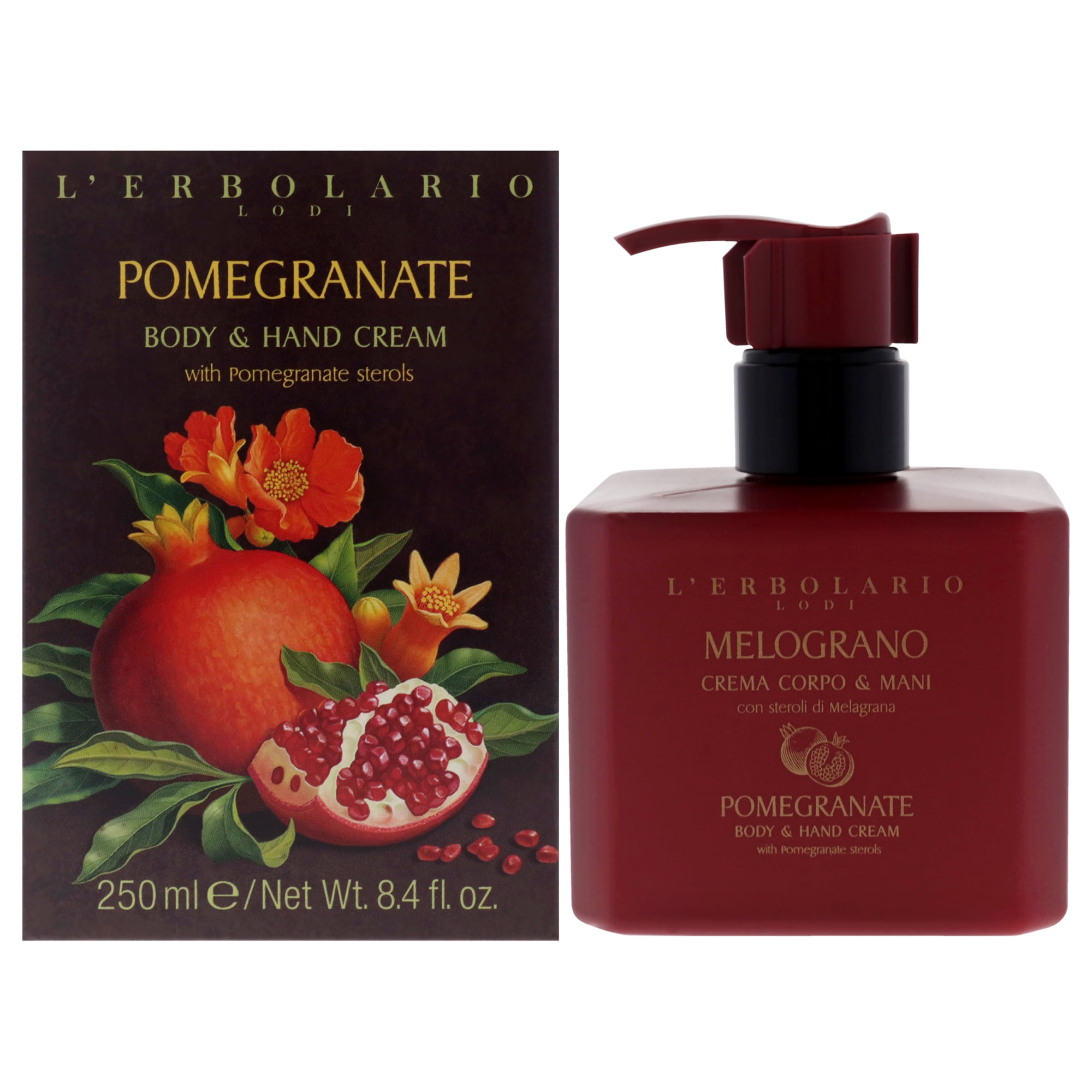 Click here for Lerbolario Body And Hand Cream - Pomegranate By Le... prices