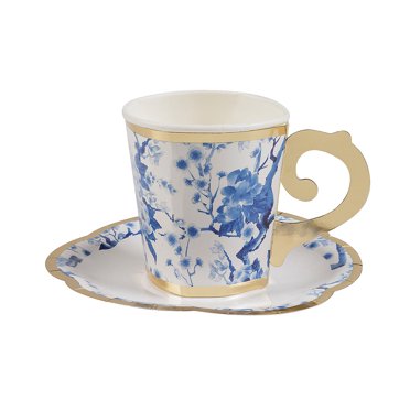 Fun Express Sweater Weather Paper Disposable Coffee Cups with Lids ...