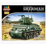 IMEX Oxford Sherman U.S. Medium Tank Brick Building Set (608 Pieces ...