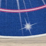 Well Woven Miraculous Ladybug Blue Round Rug, 67 - Walmart.com