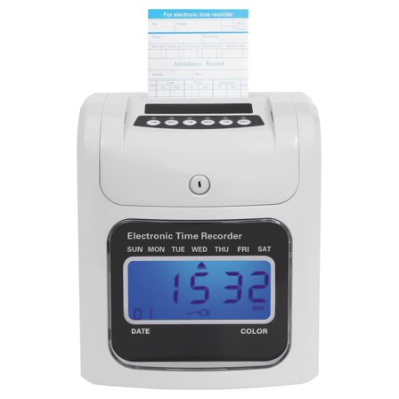 Royal TC100 Plus Time Clock Black - Walmart.com