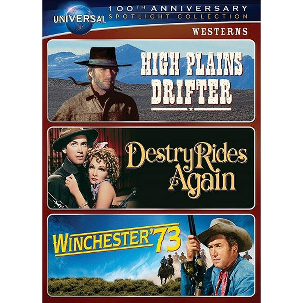 High Plains Drifter/Destry Rides Again/Winchester 73 DVD Clint Eastwood ...
