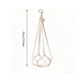 Multi-Purpose Hanging Net Basket with Tassels – Stylish Wall Storage ...