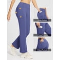 BALEAF Women's Fleece Lined Pants Yoga Pants Warm Thermal Winter High ...