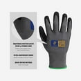 HANDLANDY 3 Pairs Garden Gloves for Men Women, Nitrile Grip Coated ...