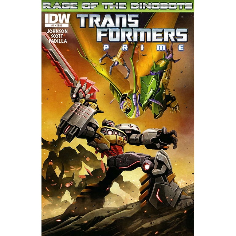 Transformers Prime Dinobots Comic