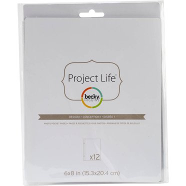 AMC Project Life Page Protector 12x12 60pc - Walmart.com