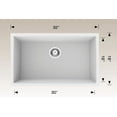 American Imaginations 32-in. W CSA Approved White Granite Composite ...