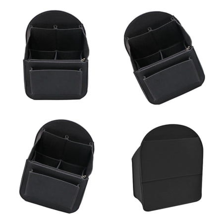 Felt Backpack Organizer Insert Rucksack Shoulder Bag Multipocket Insert ...