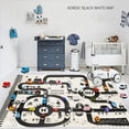 Play Mat Kids City Game Buildings Educational Map Gyms Road Toys ...