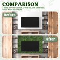 Artificial Boxwood Hedge Panels 10"x10"(24P) Indoor Outdoor Backdrop ...