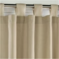 Winmate Insulated Cotton Tab Top Curtain Panel - Pair each 40" x 54" in ...