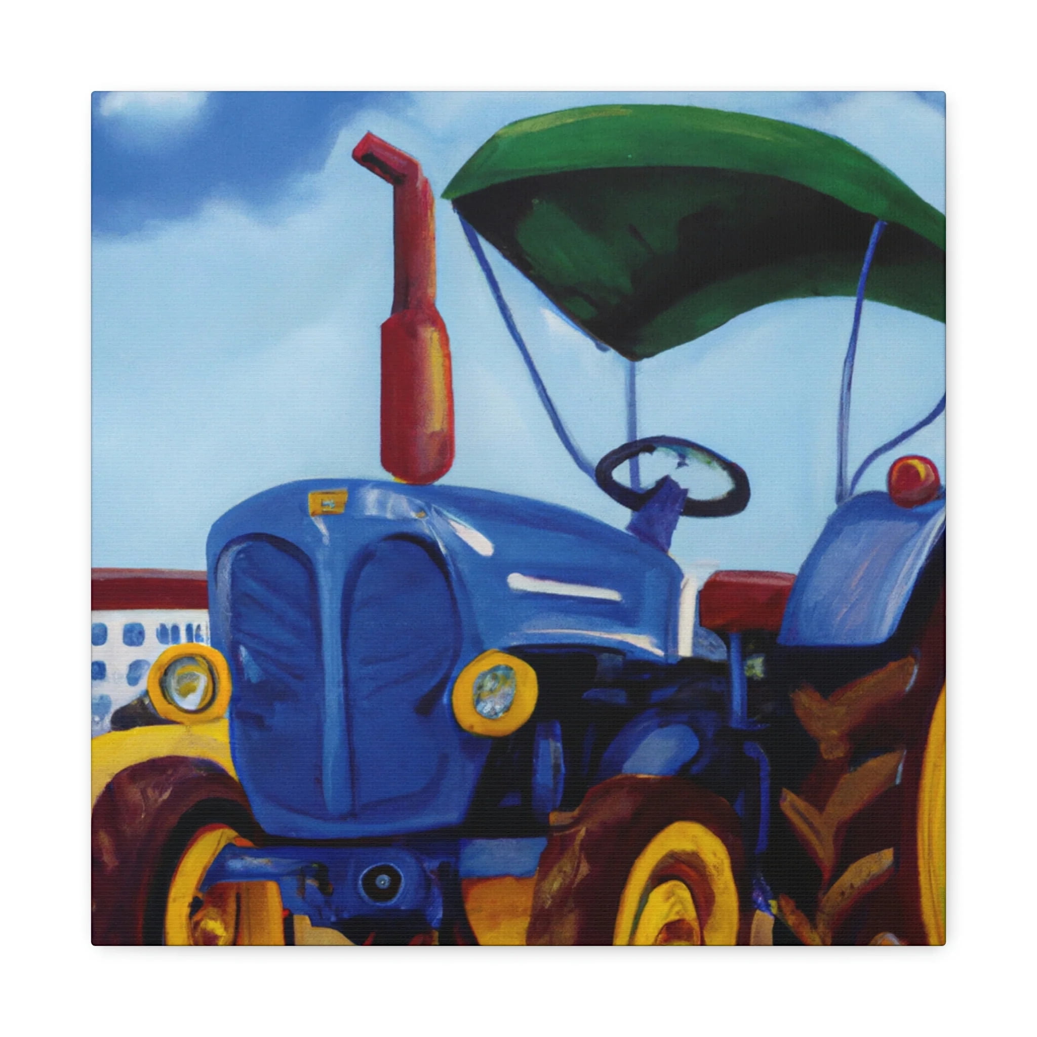 Tractor in Baroque - Canvas - Walmart.com