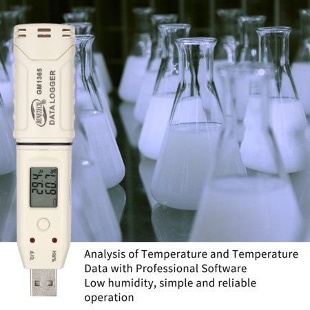 BENETECH GM1365 USB Humidity Temperature Data Logger Digital Auto ...