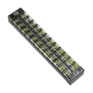 Uxcell Terminal Block 600V 36A Dual Row 5 Positions Screw Terminal Electric Barrier Strip 3 Pack ...