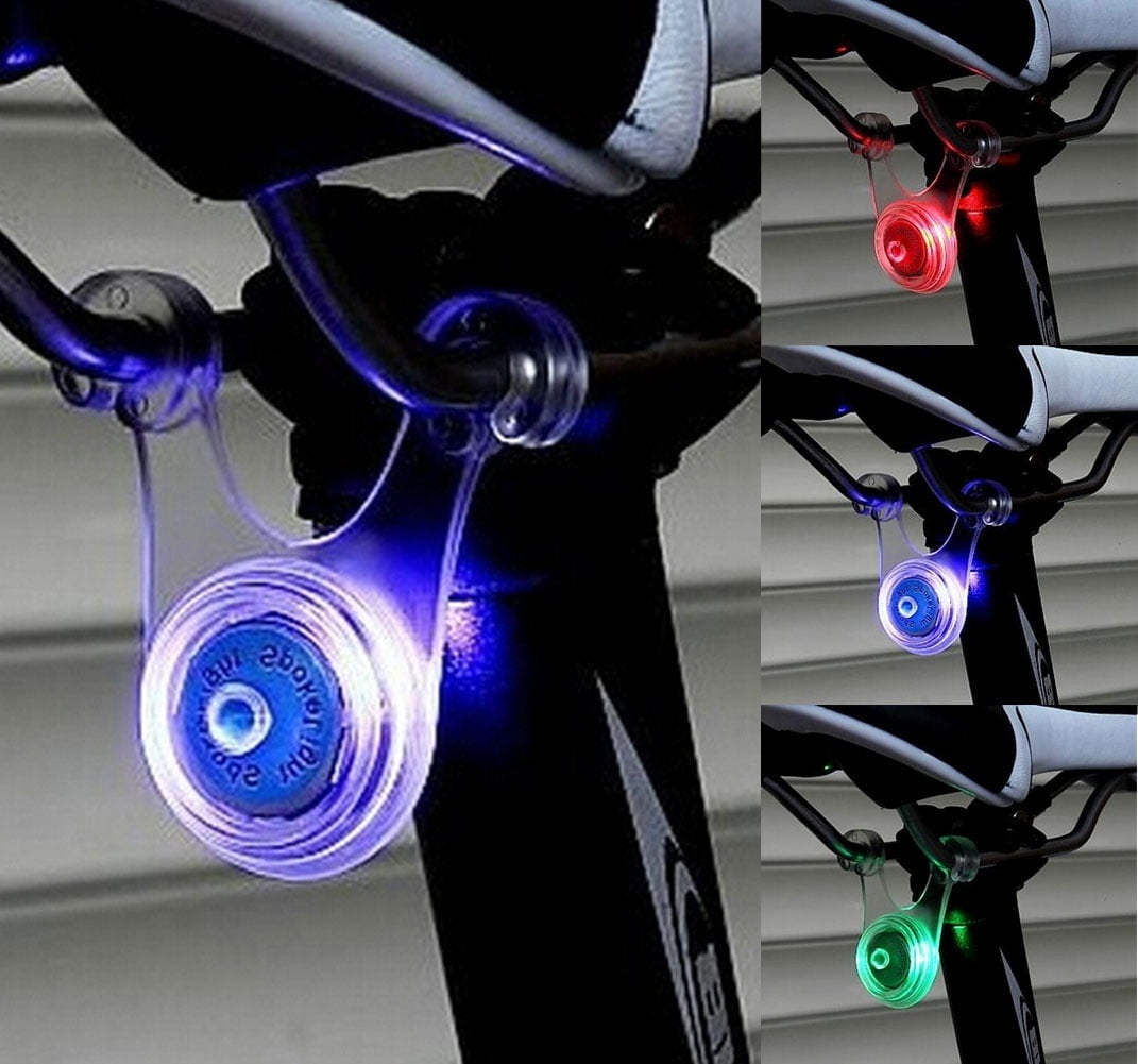 Waterproof Easy Hung Bright LED Bike Bicycle Cycle Front and Rear Back ...