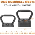 Adjustable Kettlebell Handle Square Exercise Fitness Grip for Strength ...