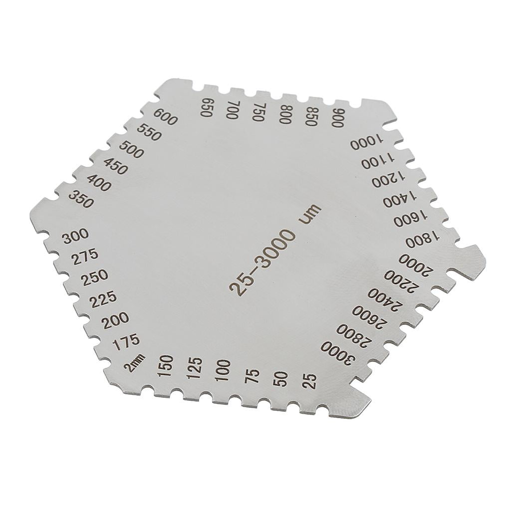 Precision Wet Film Comb Gauge Welding Thinkness Gauge , - Walmart.com