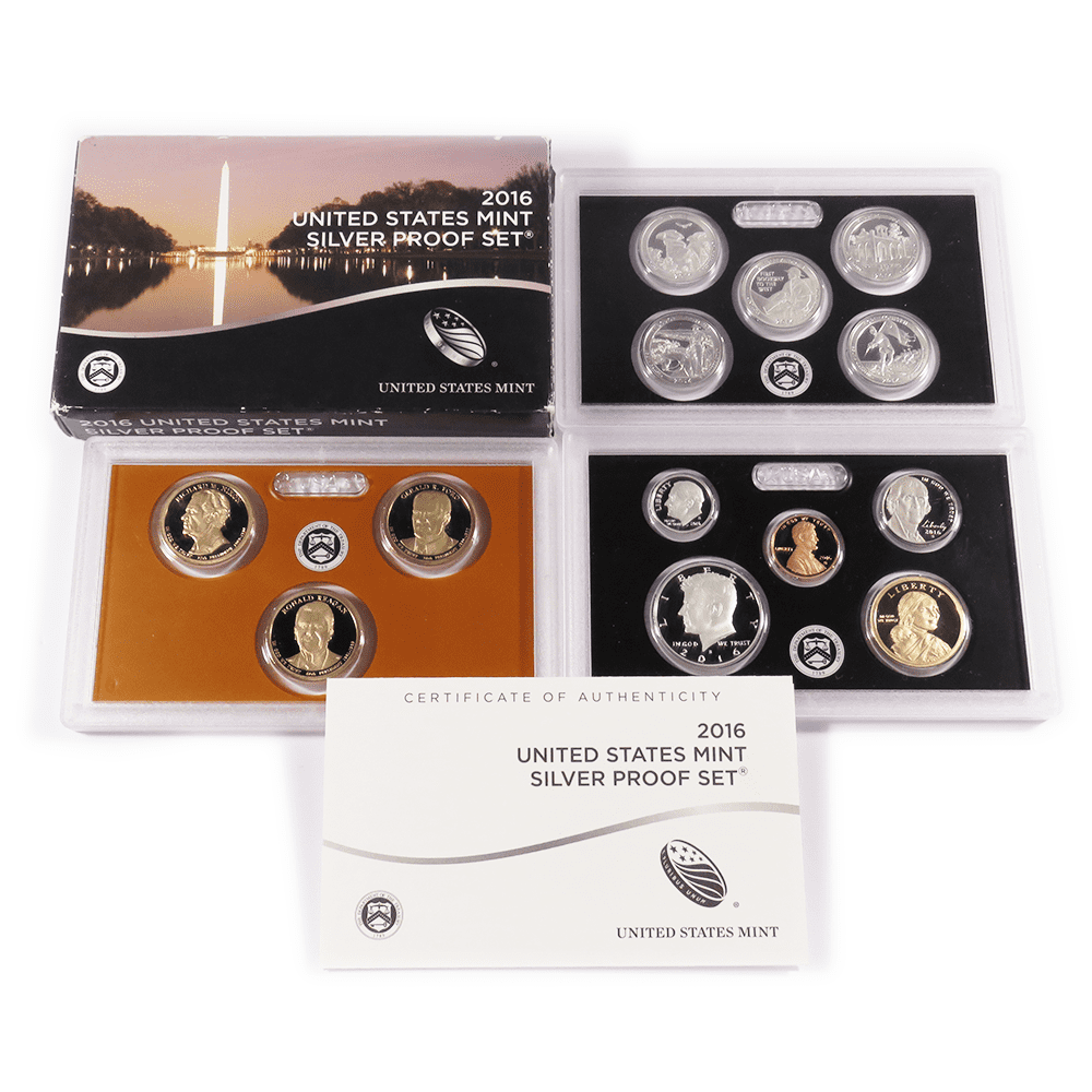 2016-S U.S. Silver Proof Set - Walmart.com