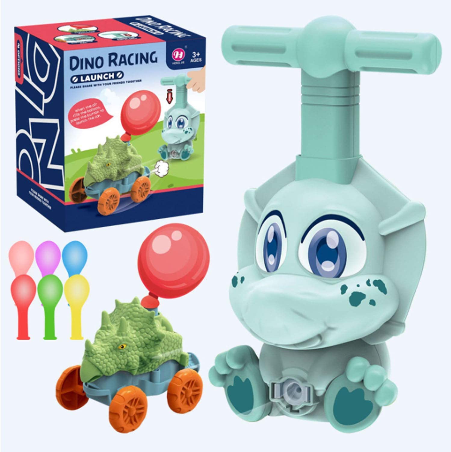 Buy Balloon Powered Cars Balloon Racers Aerodynamic Cars Stem Toys ...