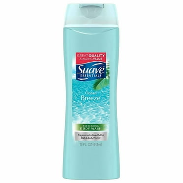 Suave Essentials Creamy Tropical Coconut Body Wash, 15 oz - Walmart.com