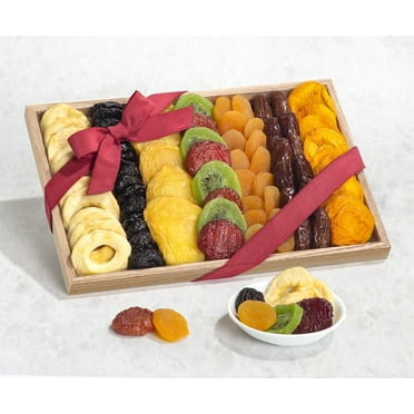 Golden State Fruit Gourmet Dried Fruit and Nut Assortment Gift Tray, 1 ...