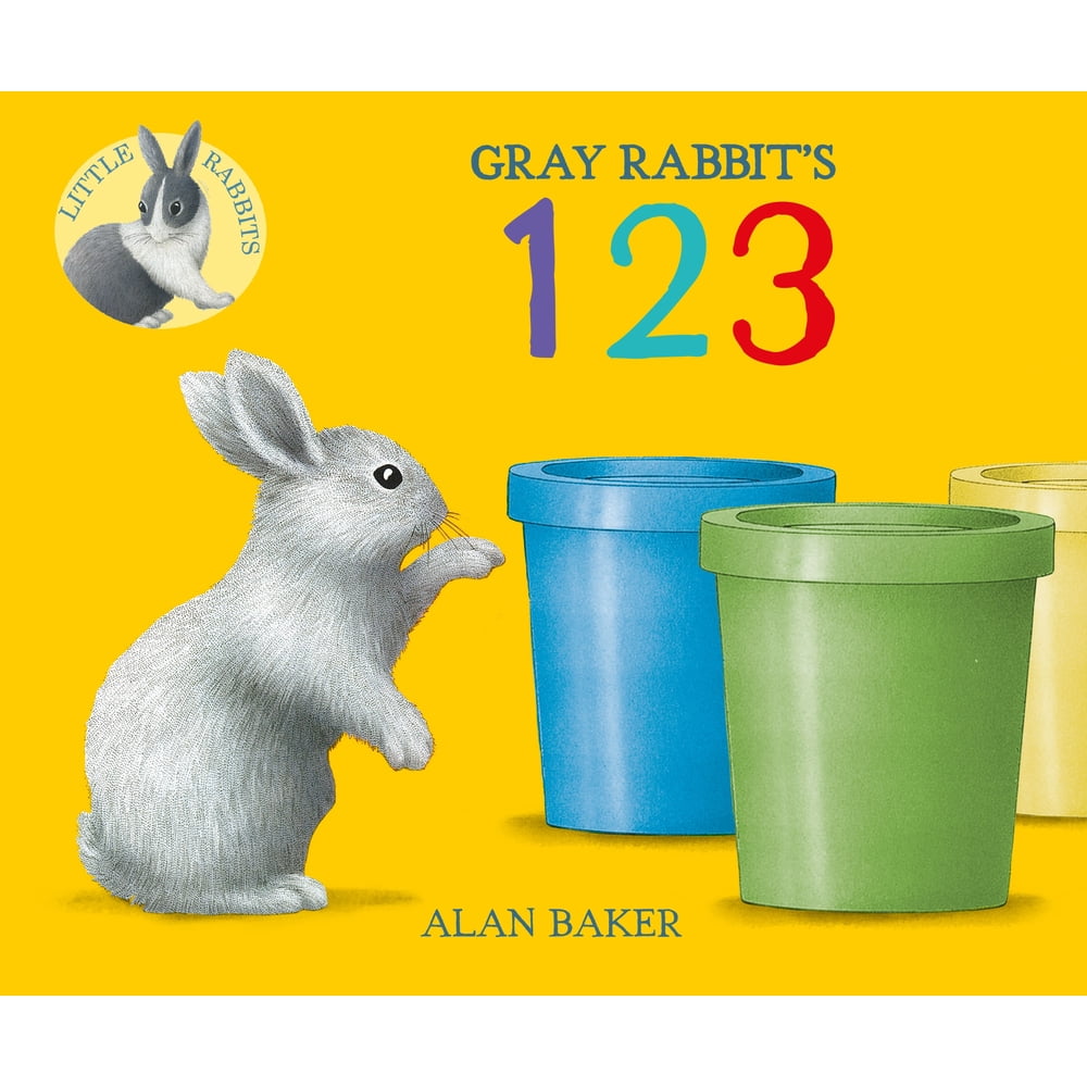 Gray Rabbits 123 (Board Book) - Walmart.com - Walmart.com