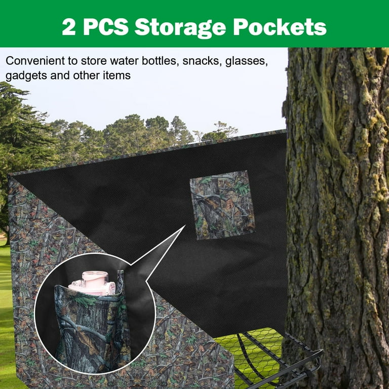 Enclosed Deer Blinds Man 2 Advantage 2 Person Hunting Ground Blind