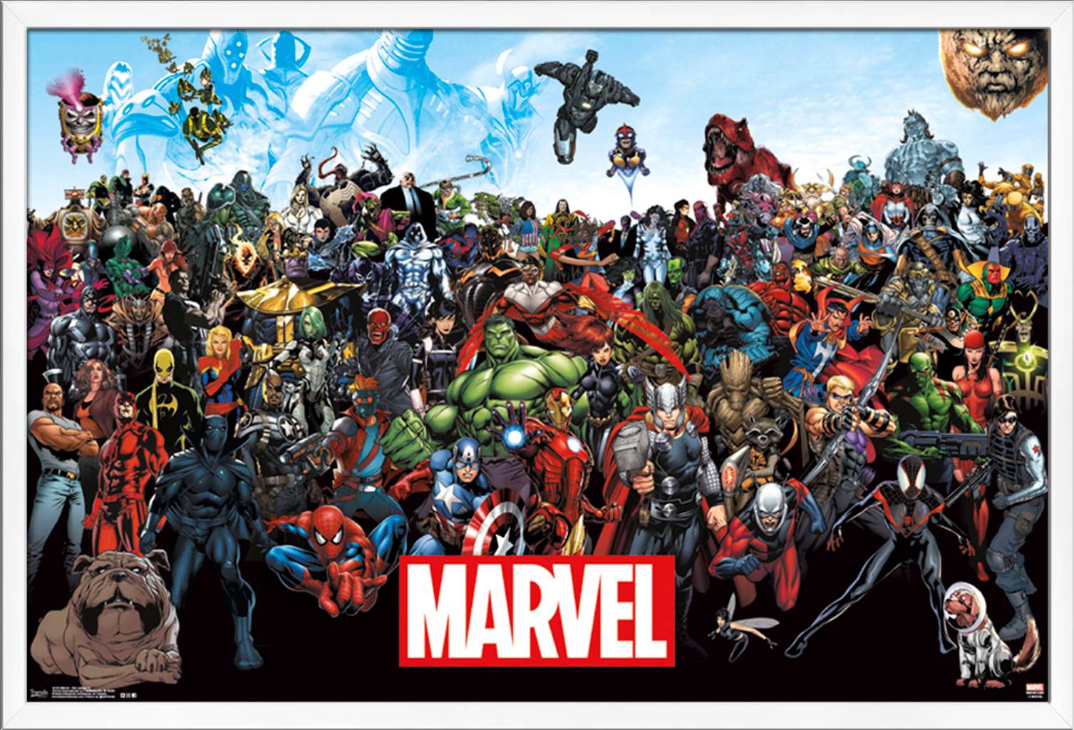 Marvel Comics The Marvel Lineup Poster Walmart Walmart Marvel Comics The Marvel Lineup Poster Walmart Walmart