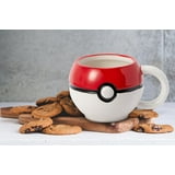Pokemon Pokeball Ceramic Coffee Mug with Lid - Walmart.com