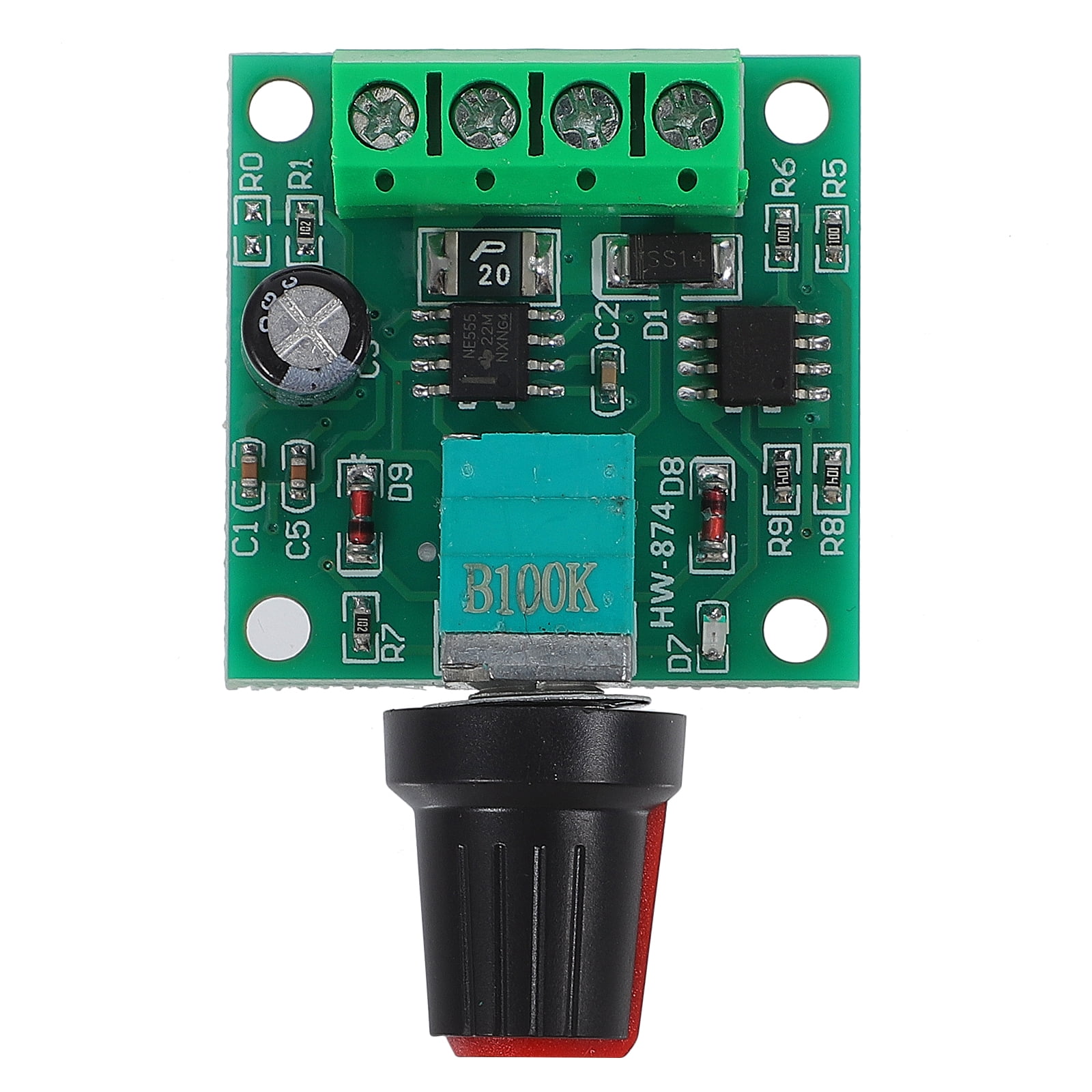 Dc Motor Speed Controller 1.8v-12v Adjustable Low Voltage Regulator ...