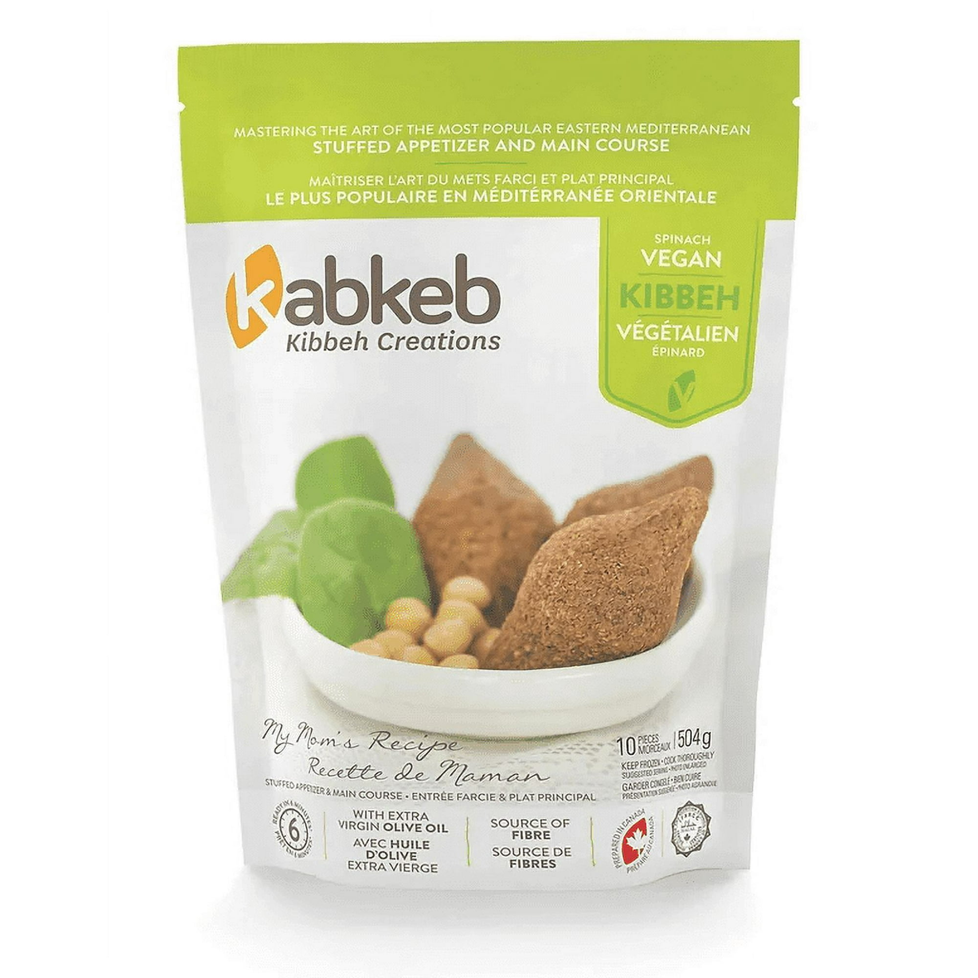 Click here for Sunbulah Kabkeb Spinach Vegan Kibbeh 6ct 504g prices