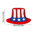 Beautynvta Patriotic Bathroom Rug, Red White and Blue Star Stripe Bath ...