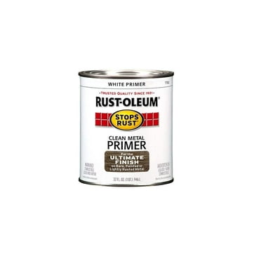 Rusty Metal Primer, Rust-Oleum Stops Rust Primers, Quart - Walmart.com