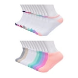 Wonder Nation Girls 20-Pack Socks Sizes S-L Durable Comfort - Walmart.com