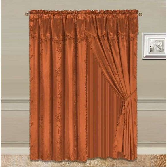 Orange Curtains