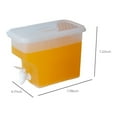 121OZ Plastic Beverage Dispenser with Tap, Large Capacity Drink Pitcher ...