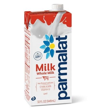 Parmalat Shelf Stable UHT Whole Milk 1 Qt - Walmart.com