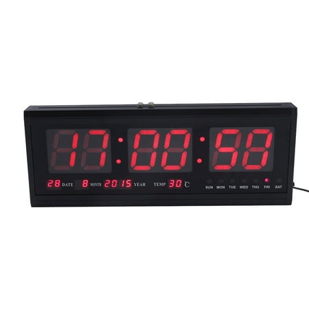 Digital Timer Clock Large Digital Clock Large Digital LED Wall Timer ...