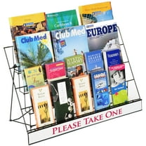 Walmart Black Floor Standing Multi-Tier Wire Rack with 10 Display ...