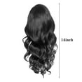 Xboschi African Ladies Small Curly Hair Sets Wavy Curls Wig Can Be