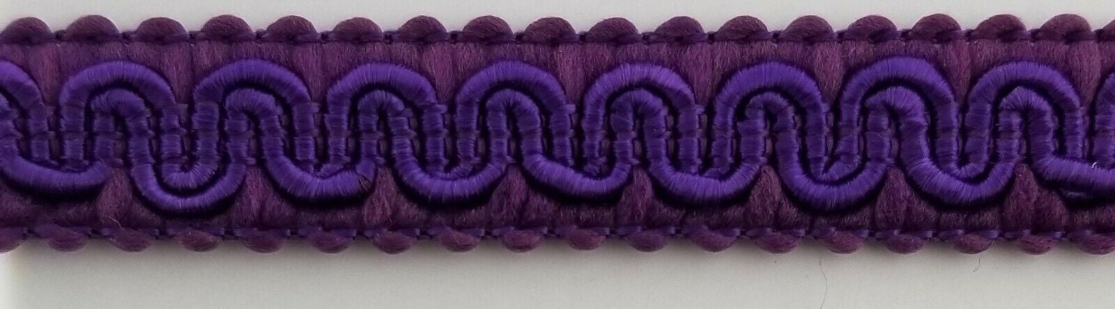 1/2" Scroll Braid Gimp w/ Backing - 12 Continuous Yards - Many Color ...