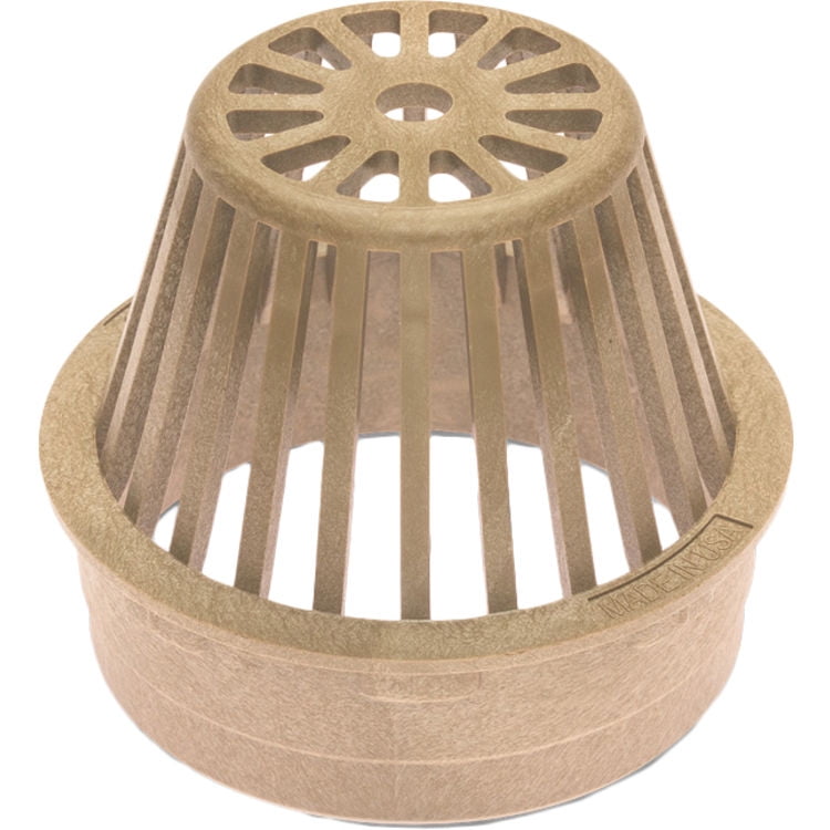 Rainbird DG6RAS 6" Plastic Round Atrium Drainage Grate (Sand) - Walmart.com